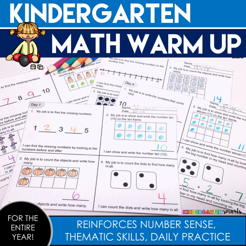 5 Ways to Build Number Sense in Your Classroom - Kindergarten Smarts