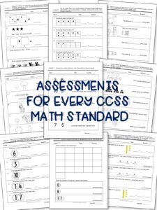 Kindergarten Math Assessments - Kindergarten Smarts